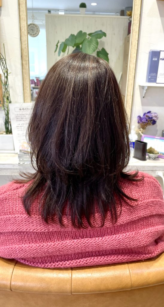ミディアムレイヤー | 美容室デイジー 大分市 大在駅 徒歩2分 Daisy